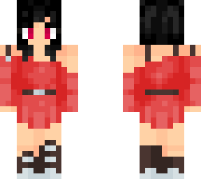 Crimson harmony (formal) | Minecraft Skin