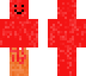 Fire blob | Minecraft Skin