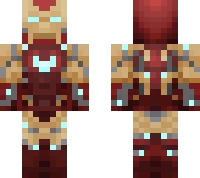 iron man | Minecraft Skins
