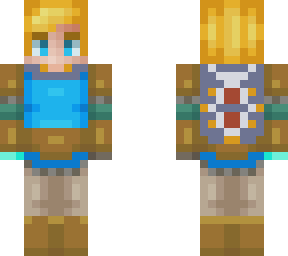 Link {~Hero of The Wild~} Champions Leathers | Minecraft Skin