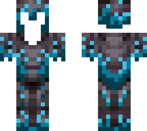 Sunken Armour Trim (Found In Ocean Ruins) | Minecraft Skin