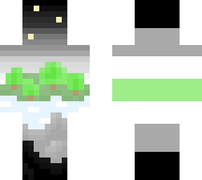agender flag landscape | Minecraft Skin