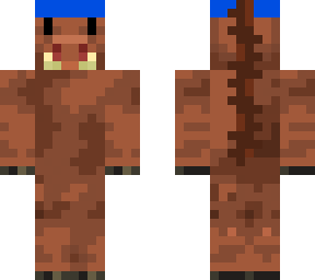 DZIKI NIEBIESKI | Minecraft Skin
