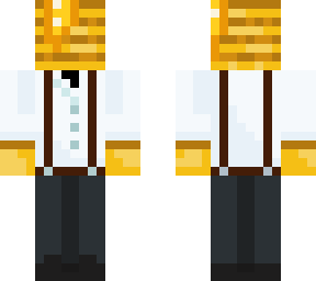 Fancy Pancakes with Straps and Butter | Minecraft Skin