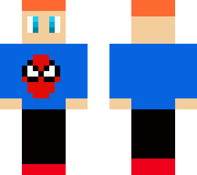Landon with Spider-Man clothing | Minecraft Skin