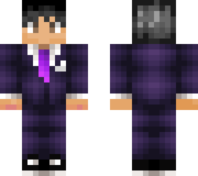 purple mafia | Minecraft Skin