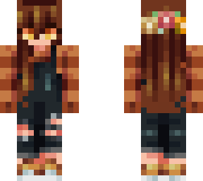 Thinking while down. - RCE | Minecraft Skin