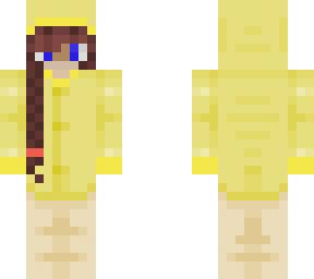 girl raincoat | Minecraft Skins