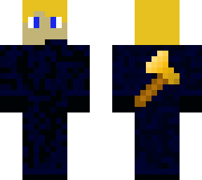 Blue Agent | Minecraft Skin