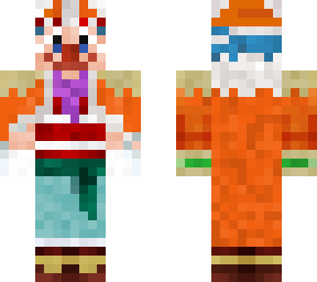 one piece buggy | Minecraft Skins