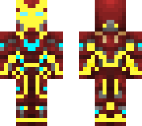 iron man | Minecraft Skins