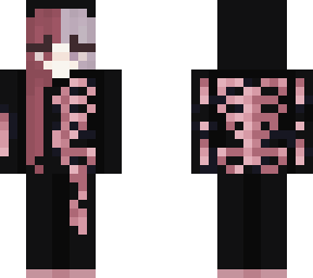 Pink Skeleton | Minecraft Skin
