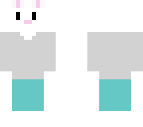 Snowdin rabbit | Minecraft Skin