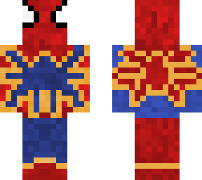 Spiderman iron spider suit | Minecraft Skin