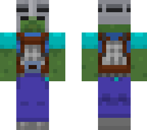 Armored Zombie | Minecraft Skin