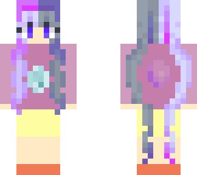 cyber girl | Minecraft Skins