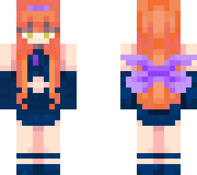 dark bloom pastel v1 | Minecraft Skin