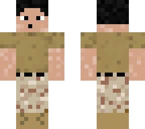 Desert Boots and Utes USMC Marine | Minecraft Skin