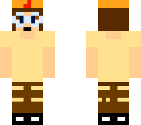 Gretchen Fireside Girl Rock Climber | Minecraft Skin