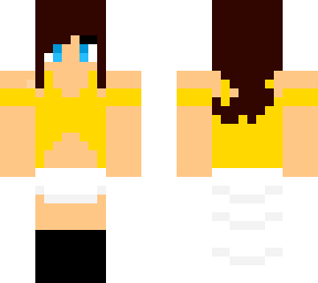 Jessica in dress | Minecraft Skin