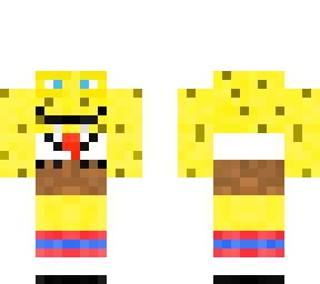 goofy spongebob | Minecraft Skins