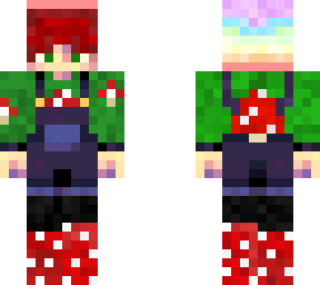 non-binary cottage core | Minecraft Skin