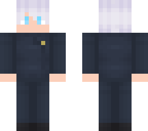 Satoru Gojo 2006 Version (no Sunglasses) | Minecraft Skin