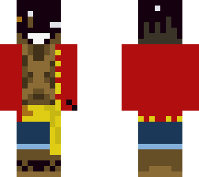 black luffy | Minecraft Skins