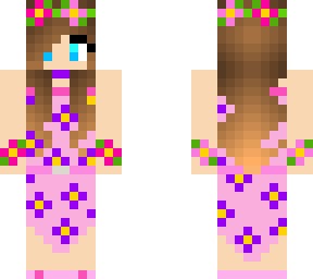 Flower Girl | Minecraft Skin
