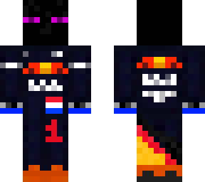 Formula 1red bull skin | Minecraft Skin