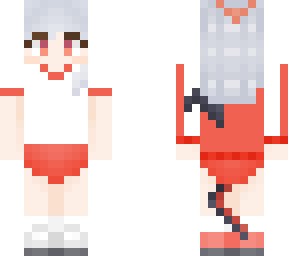 Kurodate Haruna(Gym suit) | Minecraft Skin