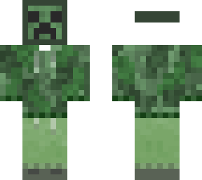 Makeshift Creeper Costume (Base) | Minecraft Skin