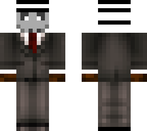 Skull mask suit | Minecraft Skin