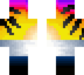 Sunset - Pixel Art | Minecraft Skin