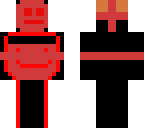 Black Masked Dream Skin V2 | Minecraft Skin