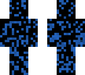 Blue Pixels | Minecraft Skin