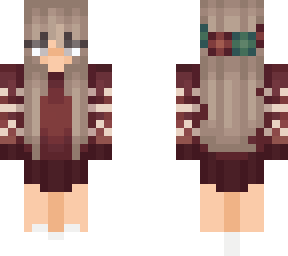 Lizzie Christmas 2 | Minecraft Skin