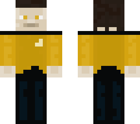 Lt Cmdr Data from Star Trek: The Next Generation | Minecraft Skin