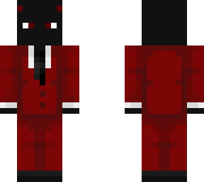 Red Suit Template | Minecraft Skin