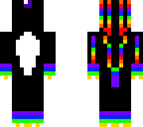 Vrchat Avali Rainbow | Minecraft Skin