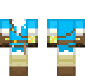 Champion's tunic template | Minecraft Skin