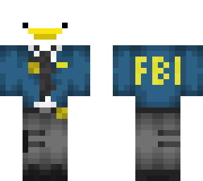 FBI Duck | Minecraft Skin