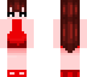 fnf girlfriend | Minecraft Skins