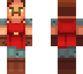 Minecraft Dungeons Main Game: Hal | Minecraft Skin