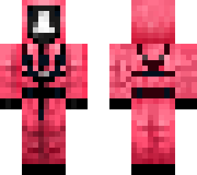 squid game guard triangle | Minecraft Skin