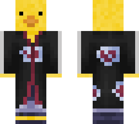 akatsuki duck | Minecraft Skins