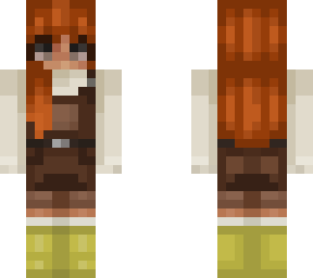 ginger hair girl | Minecraft Skins