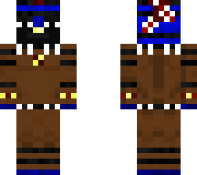 Black Seminole | Minecraft Skin