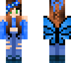 Butterfly Girl | Minecraft Skin