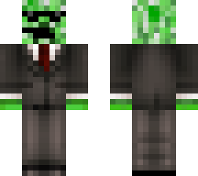 Minecraft Creeper Skin Template